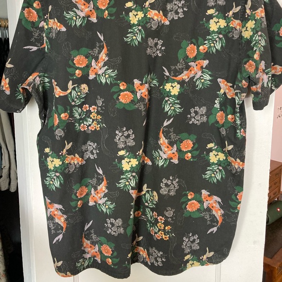 visitor | Shirts | Visitor Koi Fish Button Down Shirt | Poshmark